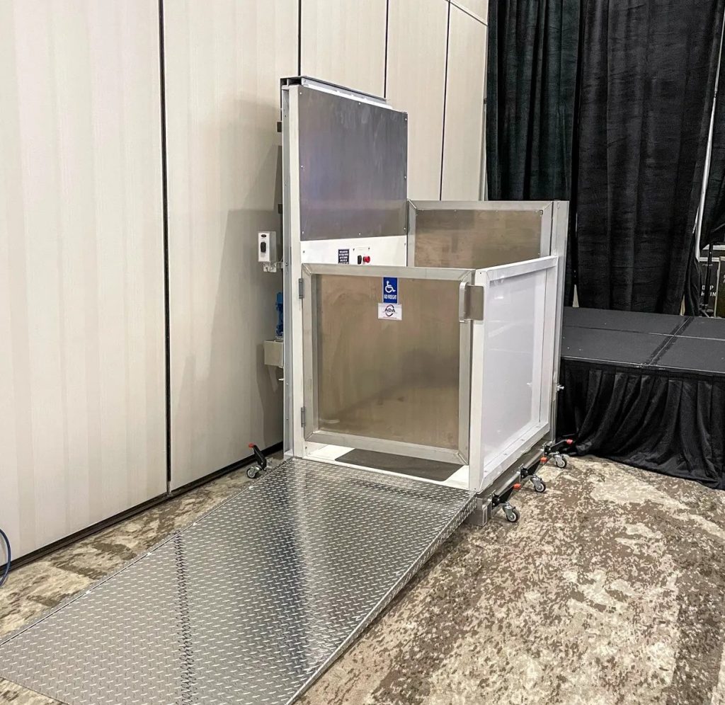 New! - Wheelchair Lift for Stages