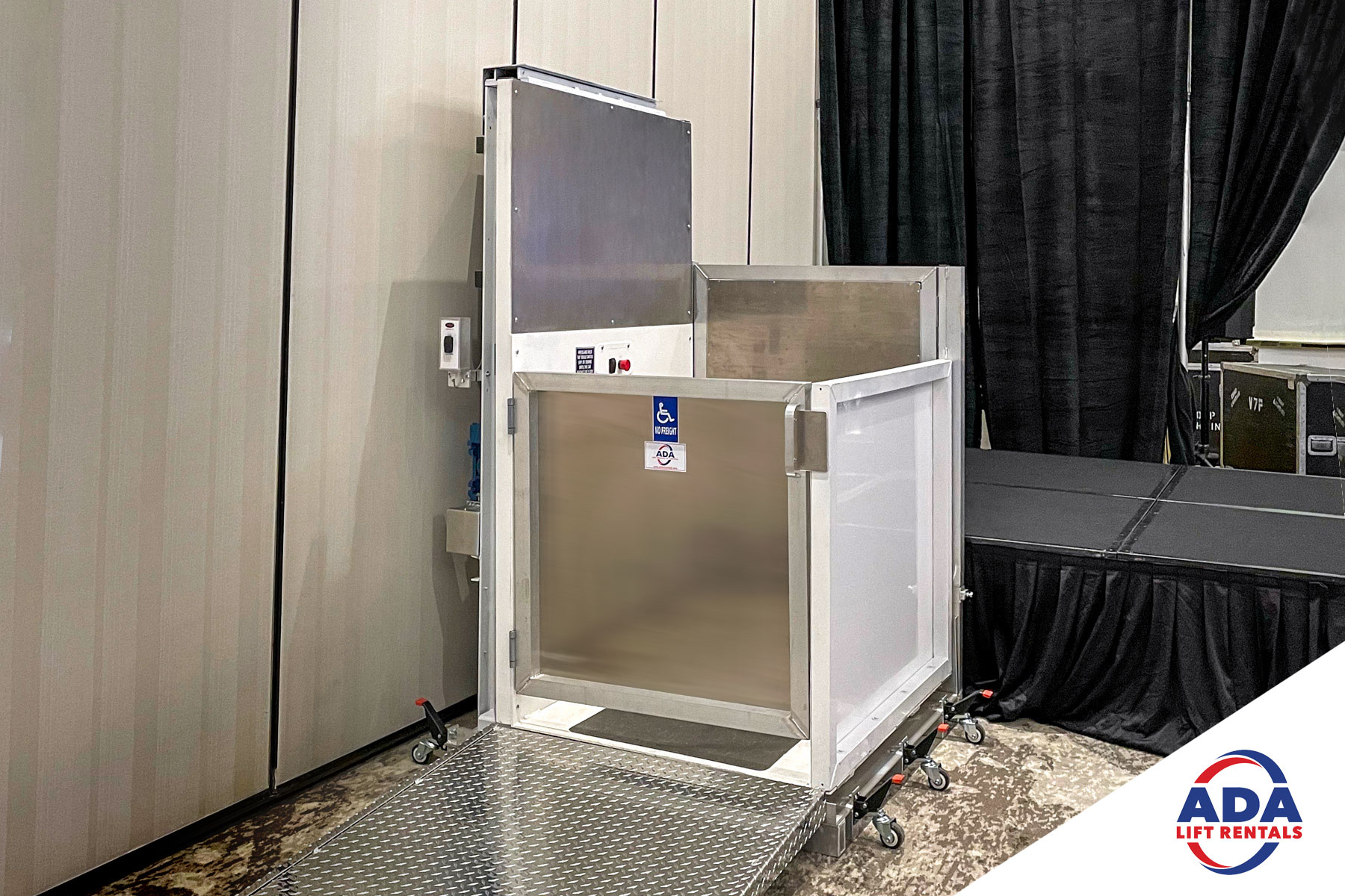 Wheelchair Lift for Stage Rentals