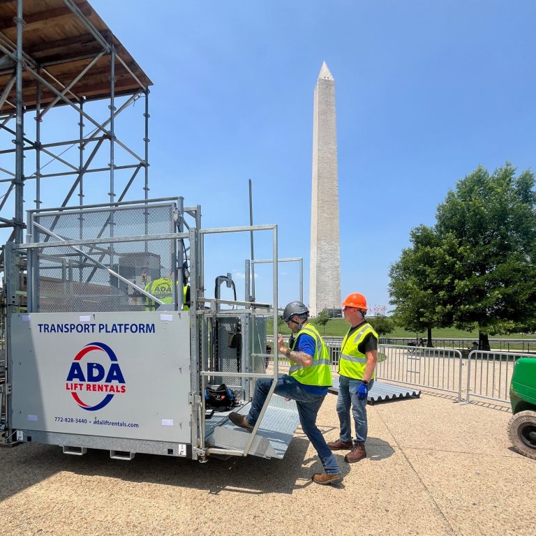 ADA Transport Platform Rental - ADA Lift Rentals of America